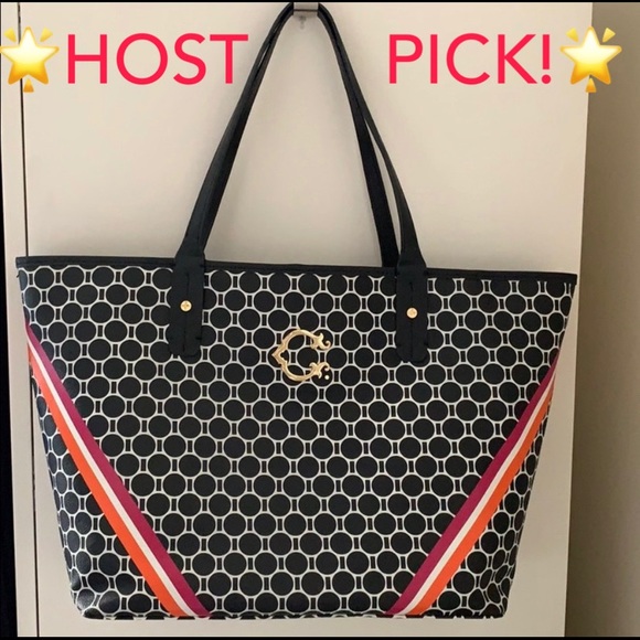 C. Wonder | Bags | C Wonder Large Tote Geometric Print Gorgeous | Poshmark
